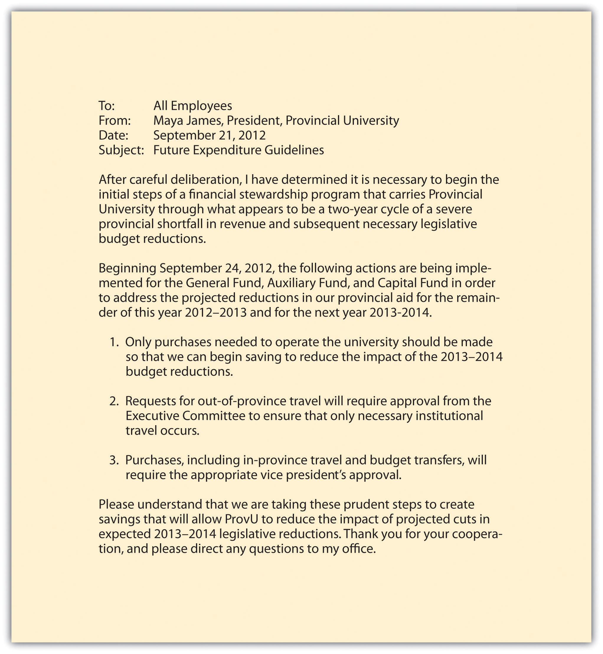 Memos Purpose And Format Technical Writing