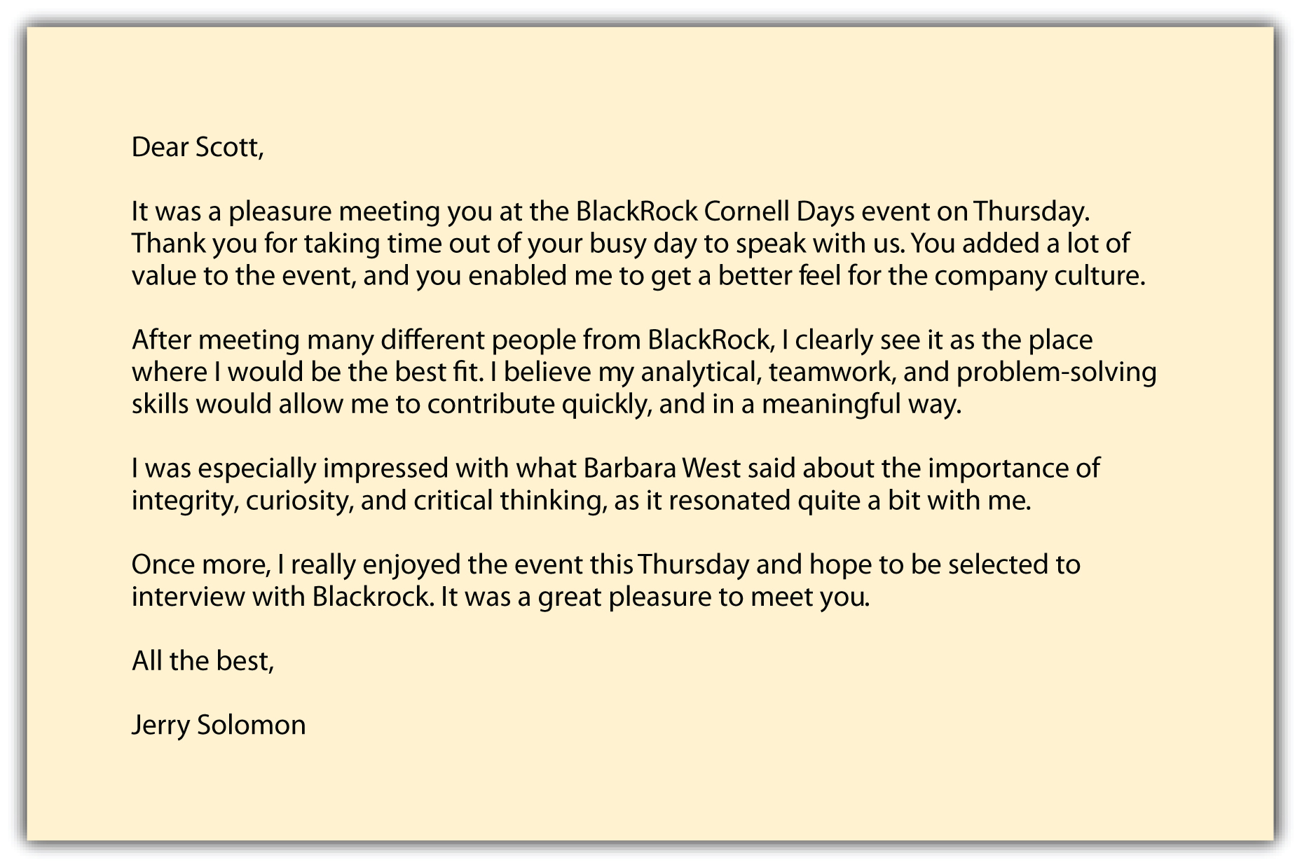 How To Write A Follow Up Letter Before Interview Researchabout web 