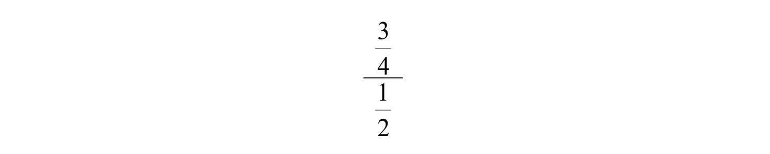 Complex Rational Expressions