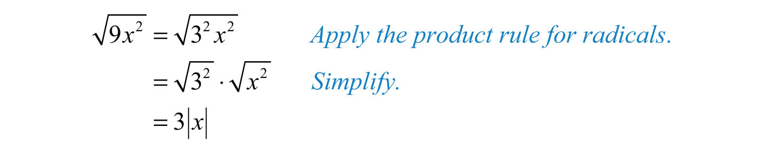 Simplifying Radical Expressions