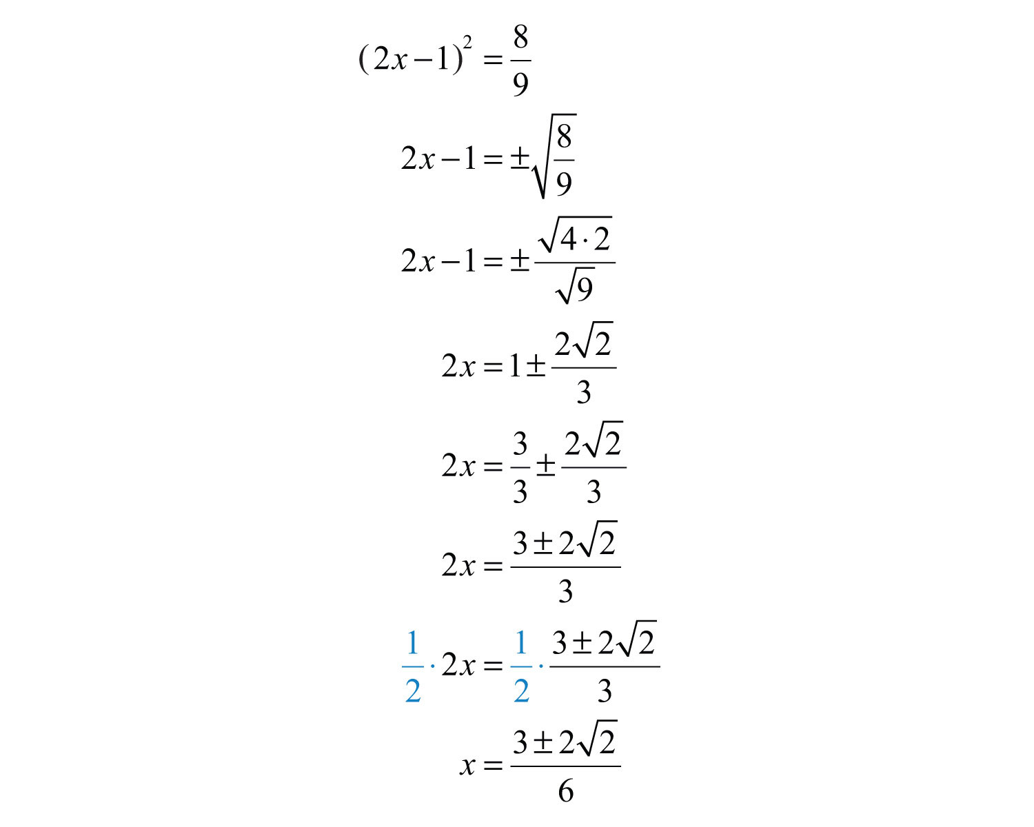 Solving Quadratic Equations By Extracting Square Roots Solver