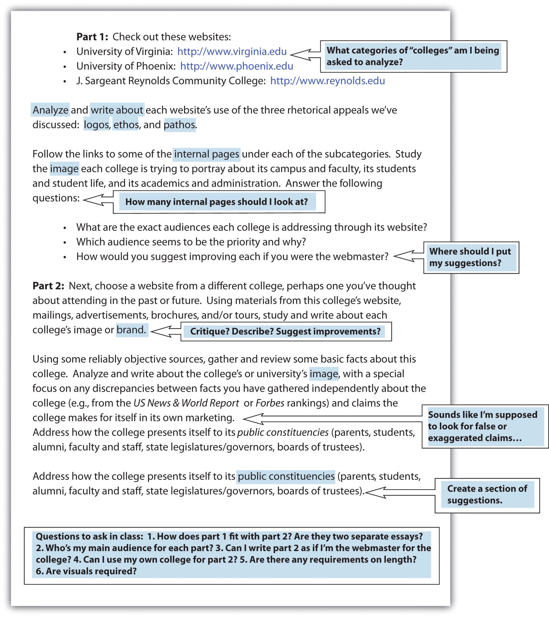 School Essay Academic Writing Examples